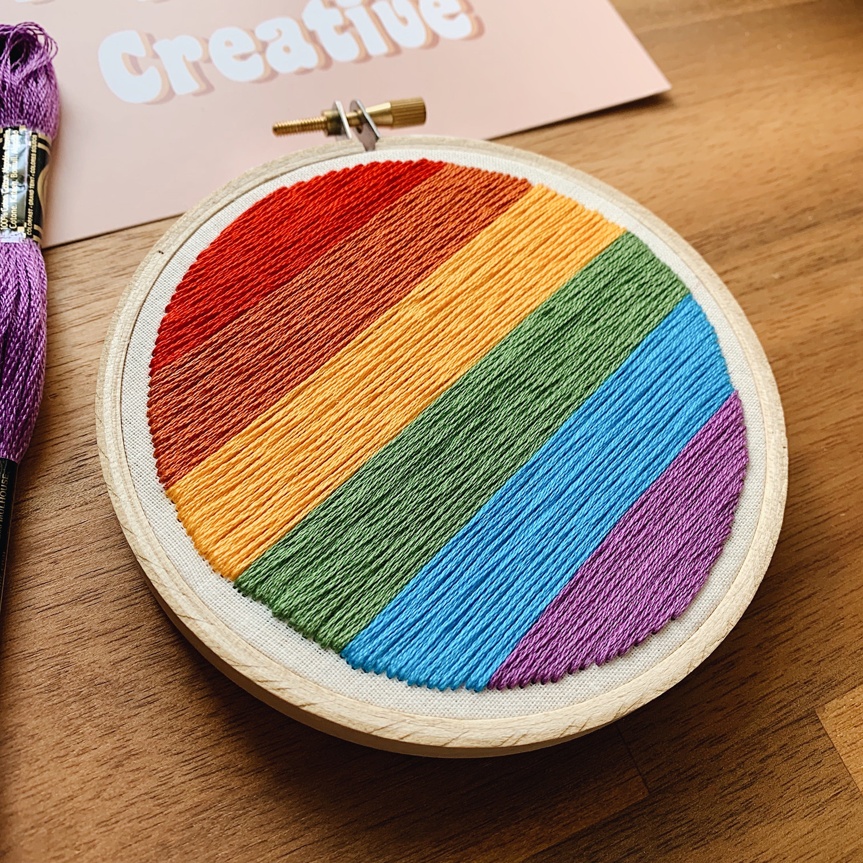 Pride Embroidery Kit – Poppyseed Creative